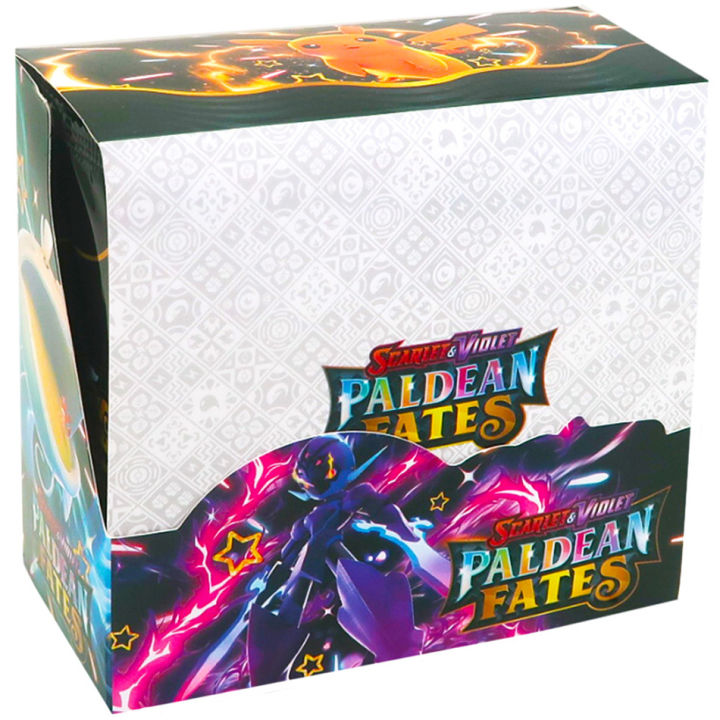 324 ชิ้นภาษาอังกฤษรุ่น Pokemon TCG: Scarlet & Violet Paldean Fates ...