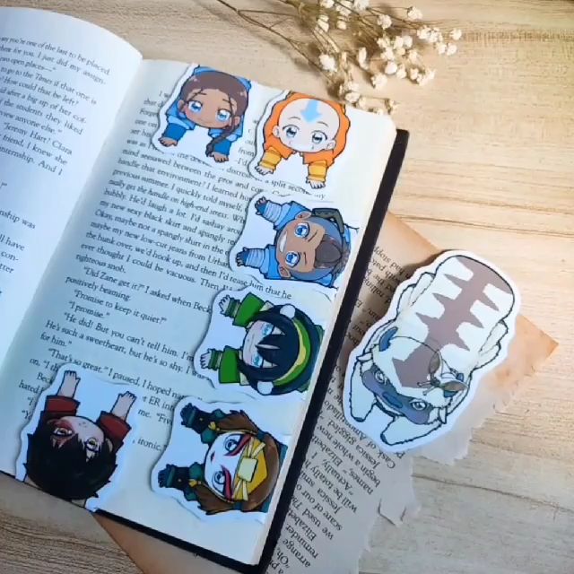 AVATAR The Last Airbender Chibi Magnetic Bookmark (UPDATED!) | Lazada PH
