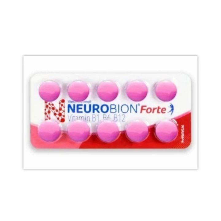 Neurobion Forte Pink 1 papan isi 10 tablet | Lazada Indonesia