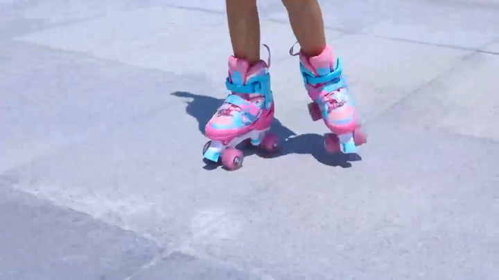 Kids Roller Skates Roller skates for kids,Adjustable skating shoes, 7 ...