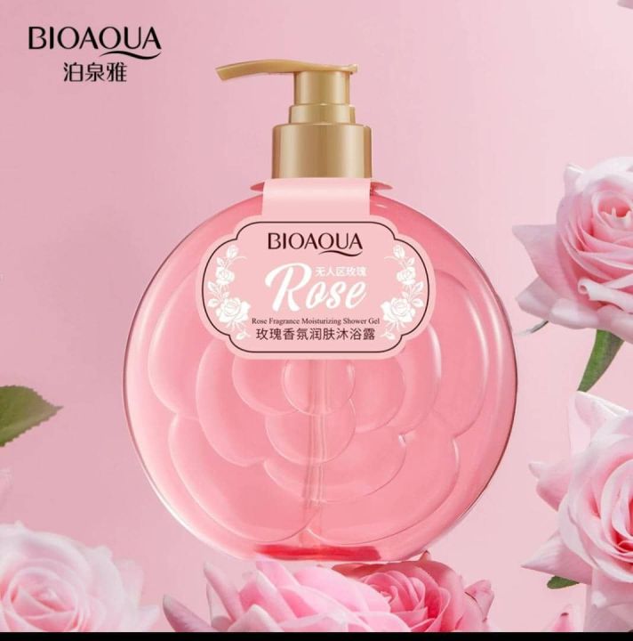 Bioaqua Rose Fragrance Moisturizing Shower Gel Lazada