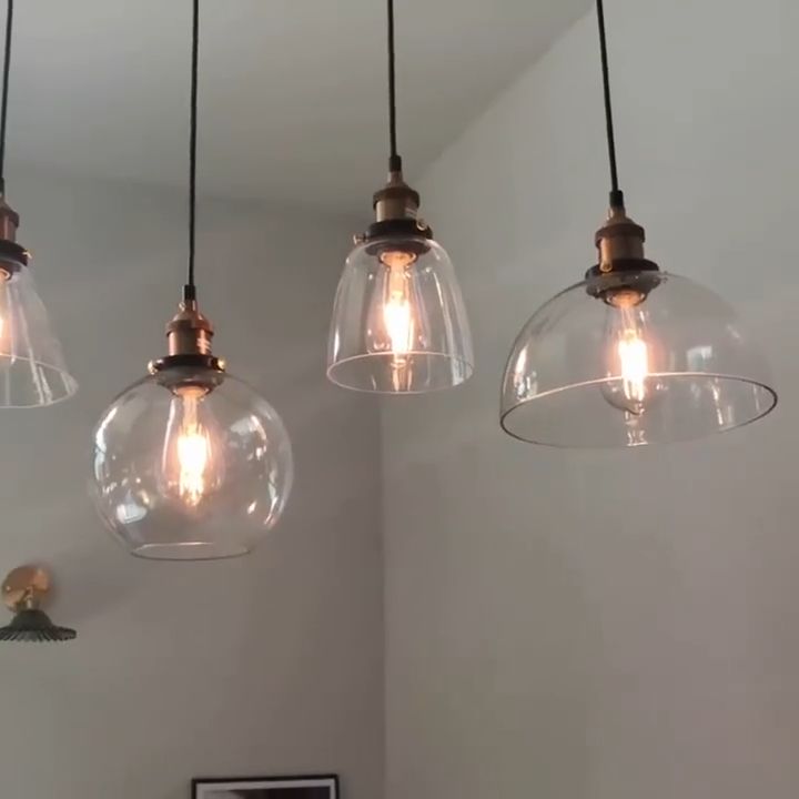 BENE VARE Pendant Light Minimalist Retro Industrial Style Design Round ...