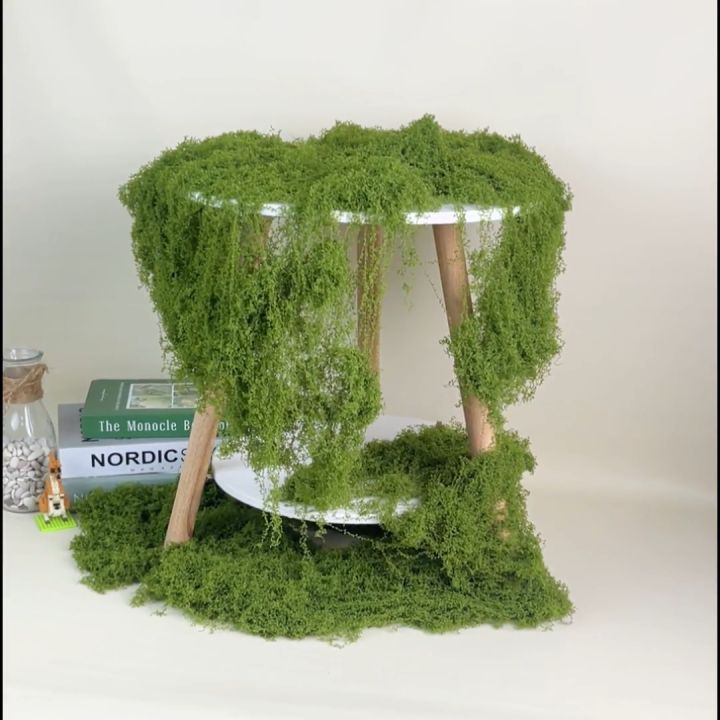 Tanaman Hias Artificial Lumut Daun Hijau Buatan Ornamen Dekorasi Rumah ...