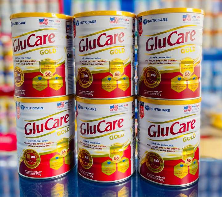 Sữa bột Nutricare Glucare Gold -dinh dưỡng cho người tiểu đường (850g) | Lazada.vn