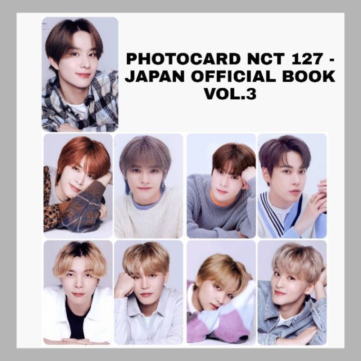 UNOFFICIAL PHOTOCARD NCT 127 - JAPAN OFFICIAL PHOTOBOOK VOL.3 MURAH ...