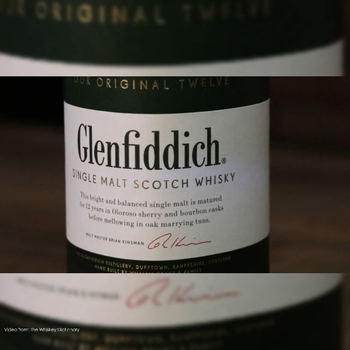 Glenfiddich 12 Year Old 700ml with Spinning Whisky Glass | Single Malt Scotch Whisky | 40% ABV ...