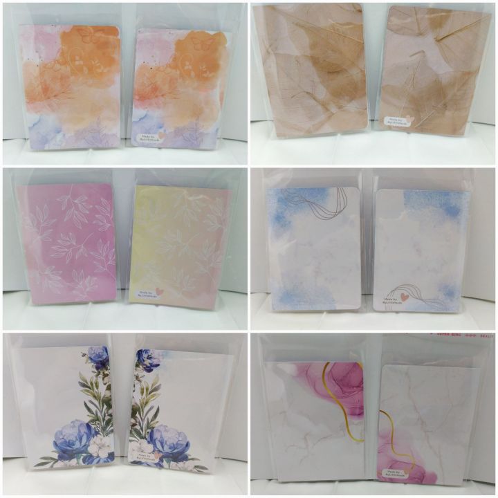 Aesthetic Greeting Card 10x7,5 cm (Vertical / Portrait) | Kartu Ucapan ...