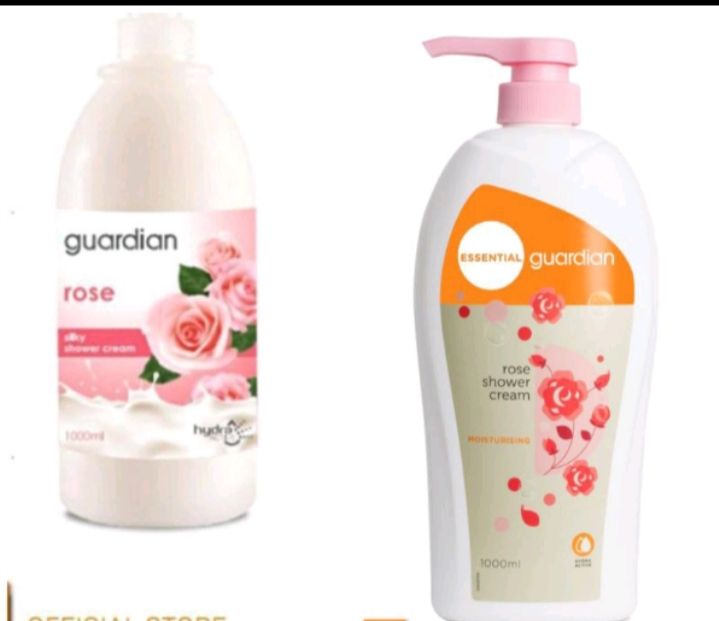Guardian essential Shower Cream, Varian: Rose, Olive, Cherry Blossom 1L ...