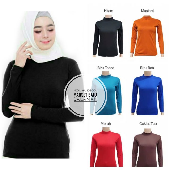 Manset baju wanita lengan panjang | Lazada Indonesia