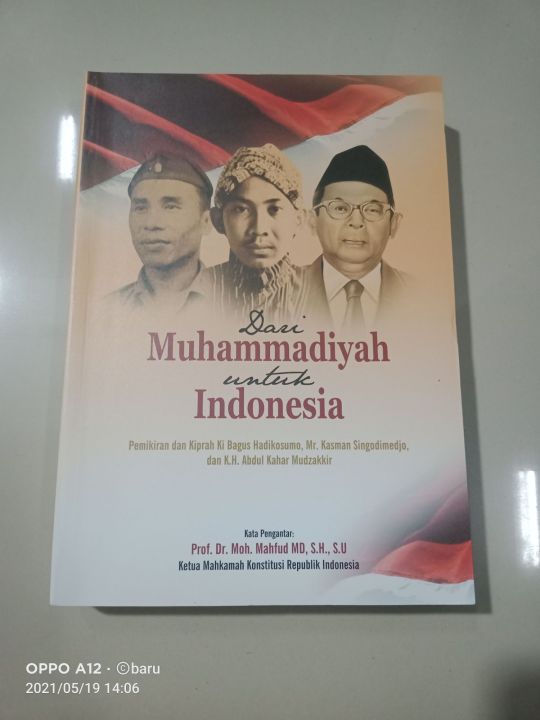 Buku Original DARI MUHAMMADIYAH UNTUK INDONESIA.By Prof Dr Mahfud MD S ...