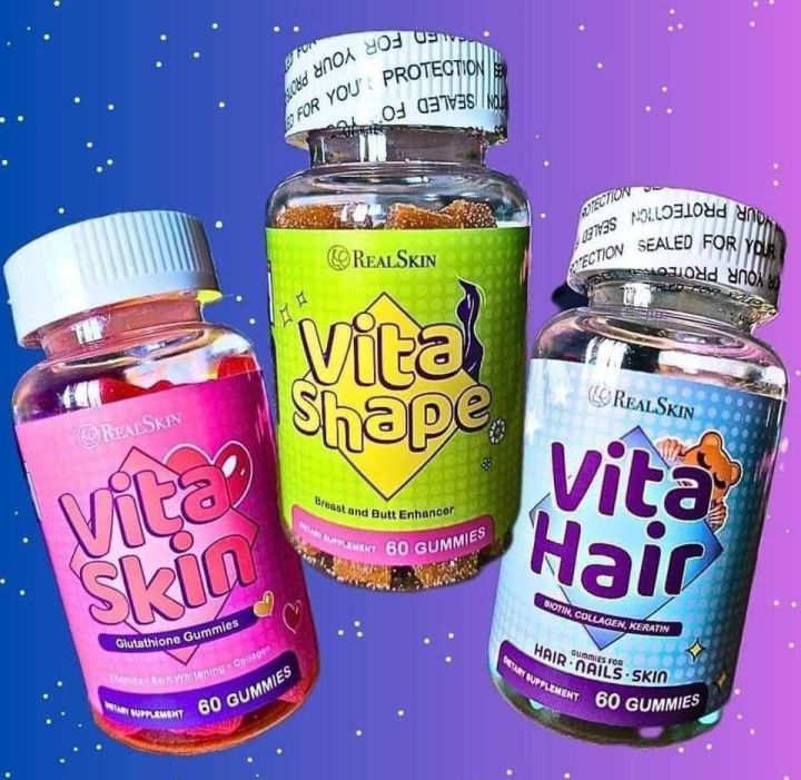 REAL SKIN Vita Skin Whitening Gummies | Lazada PH