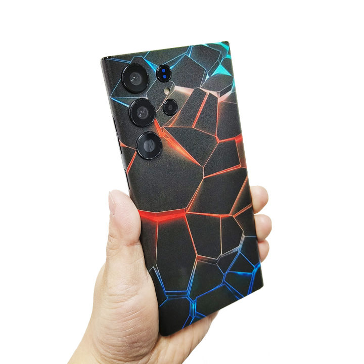 Colorful Honeycomb Decal Skin for Xiaomi Poco F5 X6 X7 Pro / F5 F6 F7 ...