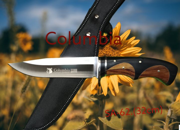 อุปกรณ์เดินป่าแบบพกพาเดินป่าด้ามไม้ใบเลสเดินป่าแบบพกพา Columbia. SA-62 ...