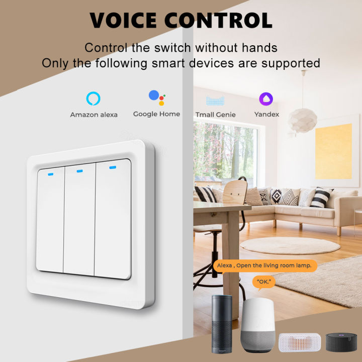 SMATRUL Tuya Zigbee Smart Wall Light Switch No Neutral Wire No ... SMATRUL Tuya Zigbee Smart Wall Light Switch No Neutral Wire No ...