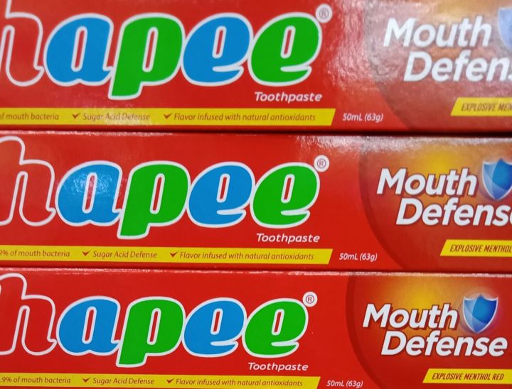 HAPEE TOOTHPASTE RED 100ml | Lazada PH