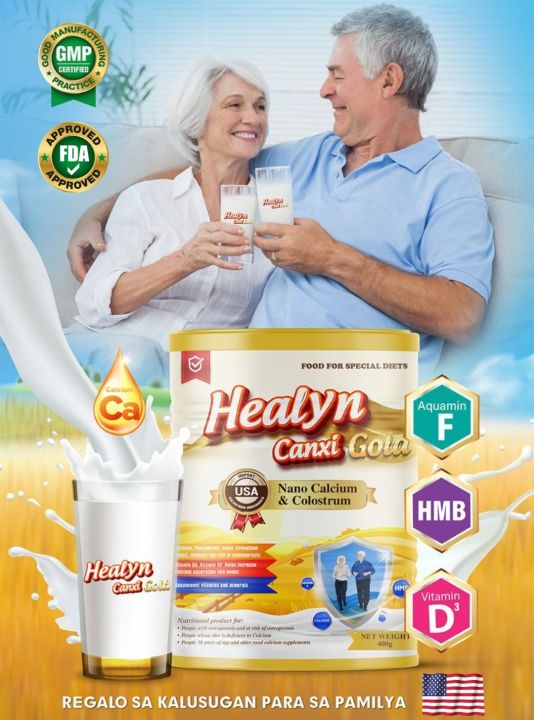 HEALYN CANXI Gold Colostrum Milk 400g- Treatment for Joint and Bone ...