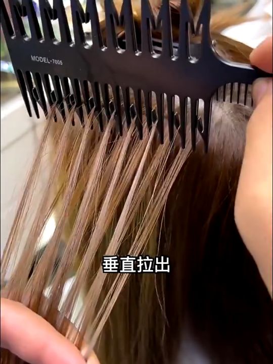 Professional Double Sided Spot Dyeing Partition Highlight Comb Dyeing ...