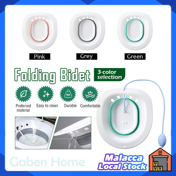 Toilet Basin Bidet Foldable Hip Bath Tub Sitz Ass Basin Washing for ...
