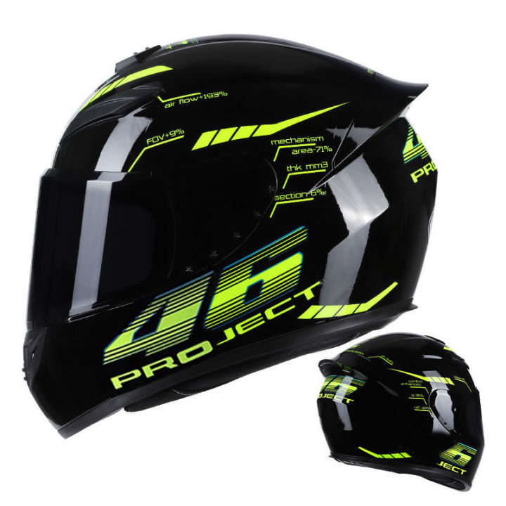 DOT Motorcycle Helmet Full Face Safety Motobike Scooter Casco Moto ...