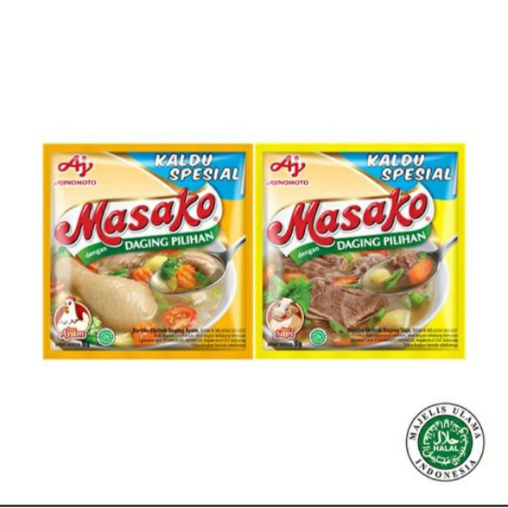 Masako /penyedap Rasa 1 renceng 10pcs | Lazada Indonesia