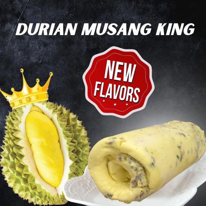 Durian MK Turkish Swiss Roll ice cream / Kulfi / Aiskrim / Baskin ...