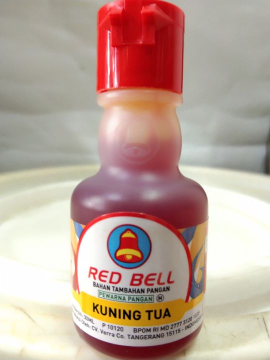 RED BELL PEWARNA CAIR KUNING TELUR 30 Ml | Lazada Indonesia