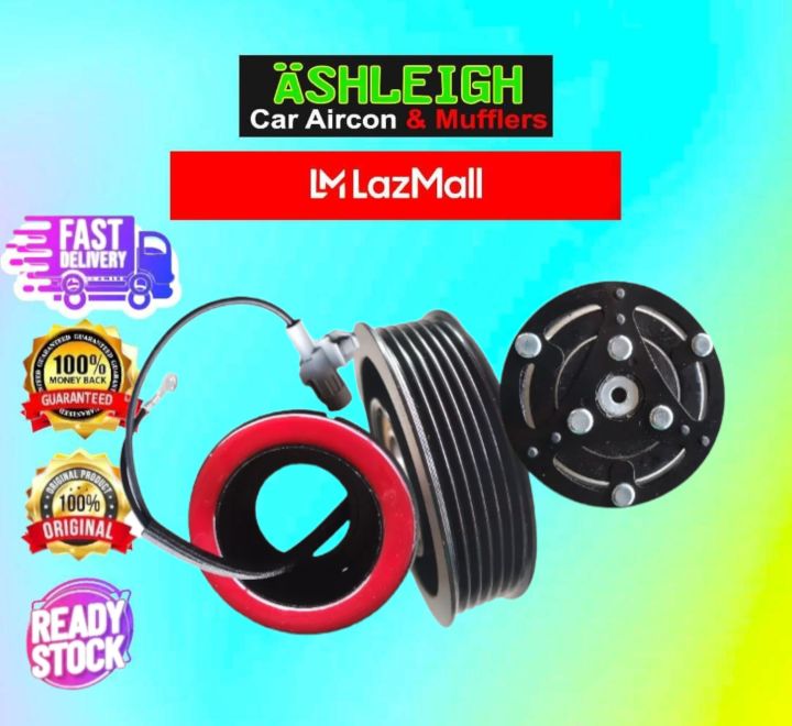 Ashleigh Toyota Vios 2016 and up 6pk pulley assembly car aircon parts ...