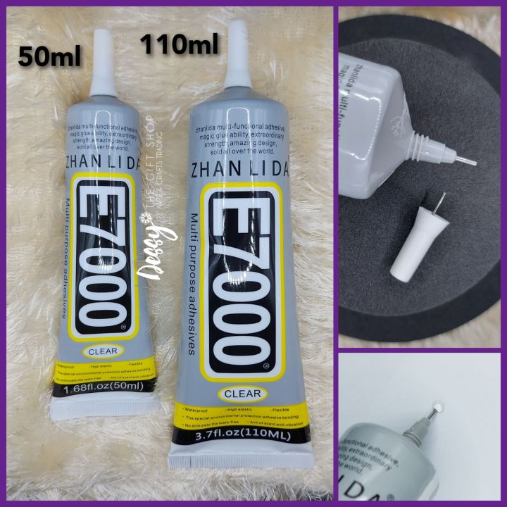E7000 Zhanlida Fabric Glue / Multi-Purpose Adhesive Glue - Dessy The ...