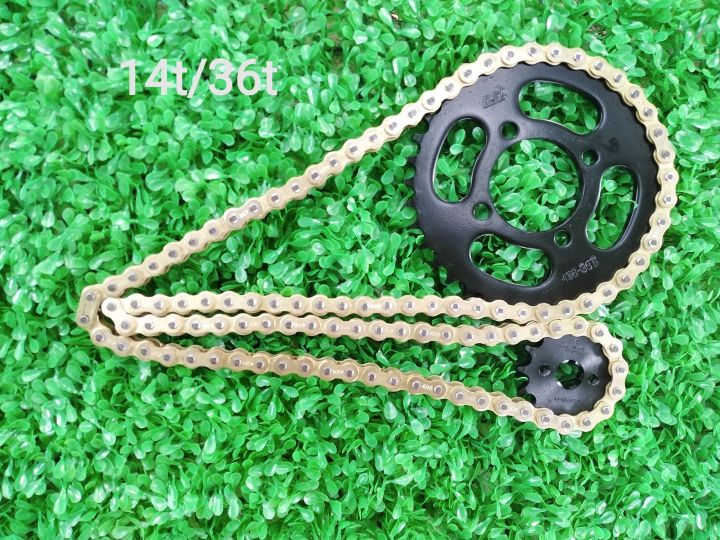 chain and sprocket set for Suzuki smash 115 | Lazada PH