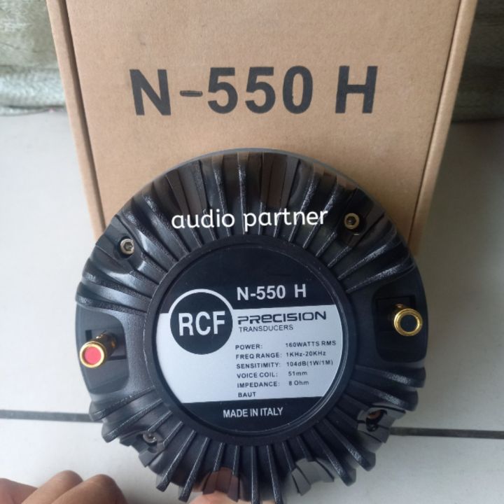 DRIVER TWEETER RCF N550H SYSTEM BAUT TWEETER N 550 H | Lazada Indonesia