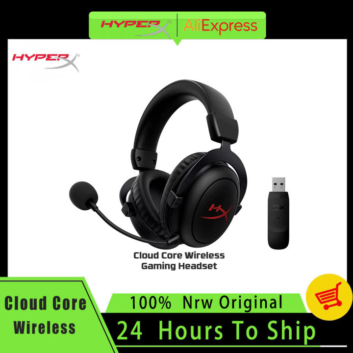 HyperX Cloud Core Wireless Gaming Headset For PC PS4 PS5 PC Switch DTS Headphone Detachable ...