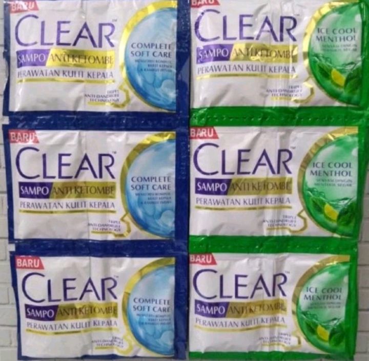 Clear Shampo Sachet Random | Lazada Indonesia