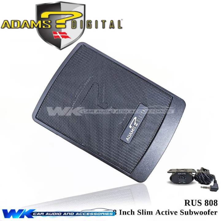 ADAMS DIGITAL LATEST MODEL RUBI SERIES 8” ACTIVE SUBWOOFER RUS-808 100% ...
