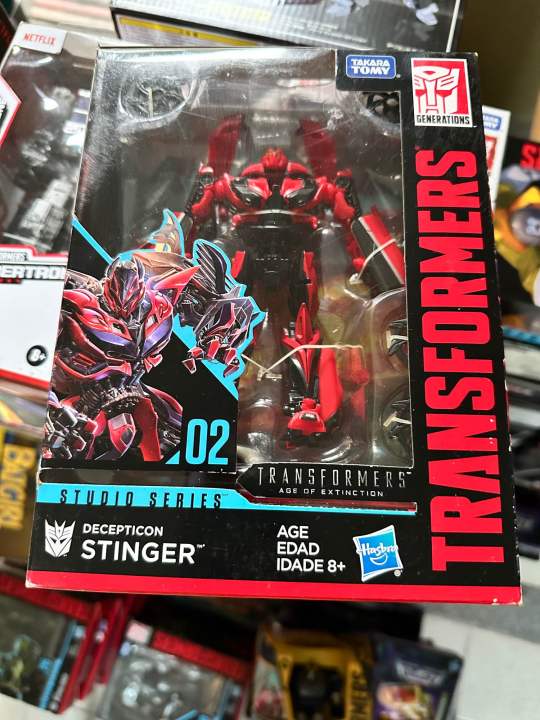 Transformers Studio Series 02 STINGER New in Box | Lazada PH
