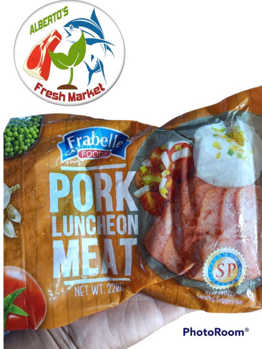 FRESH PORK LUNCHEON MEAT 220grams | Lazada PH