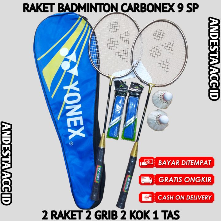 RAKET BADMINTON ANAK YONEX CARBONEX 2 RAKET FREE TAS | Lazada Indonesia