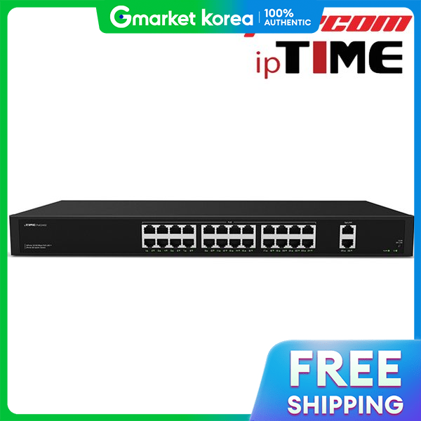 Iptime POE2402 24-Port PoE 2-Port Uplink Switch Hub - JBSupercom | Lazada