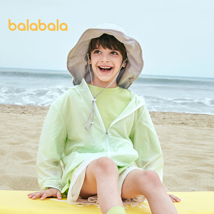 Balabala เสื้อผ้ากันแดดสำหรับเด็กผู้หญิงแจ็คเก็ตเด็กผู้ชายเสื้อผ้าเด็ก ...