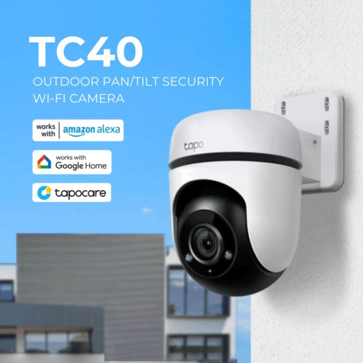 TP-Link Tapo TC40 1080p | Outdoor Pan/Tilt Security WiFi Camera | Two ...