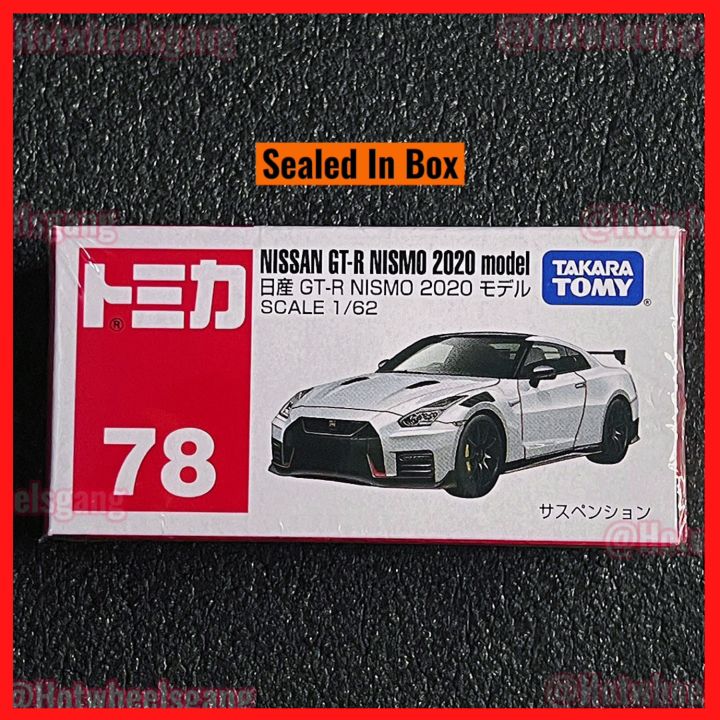 Tomica Nissan GTR Nismo 2020 R35 Model White Nismo GTR Diecast Nissan Skyline GTR Collections ...