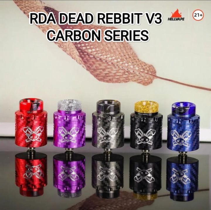 RDA DEAD RABBIT V3 Carbon Fiber Series | Lazada Indonesia
