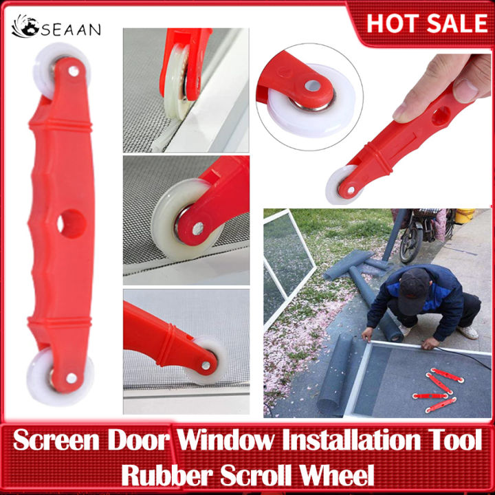 Screen Door Window Installation Tool Rubber Gauze Wheel Window Install ...
