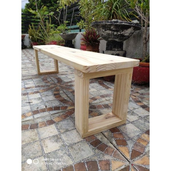 Modern Long Bench, Entryway Bench, Farmhouse Bench(30cm height) | Lazada PH