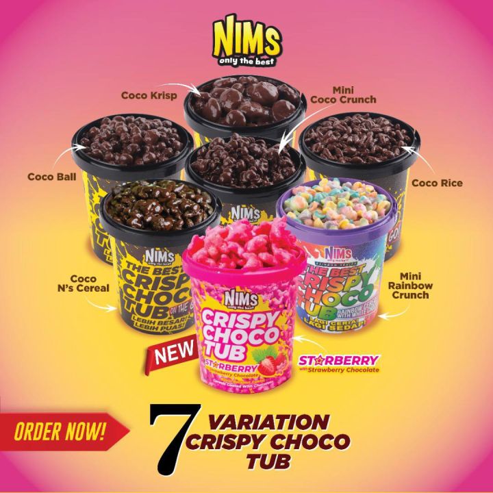 Nims Crispy Choco Tub | Lazada