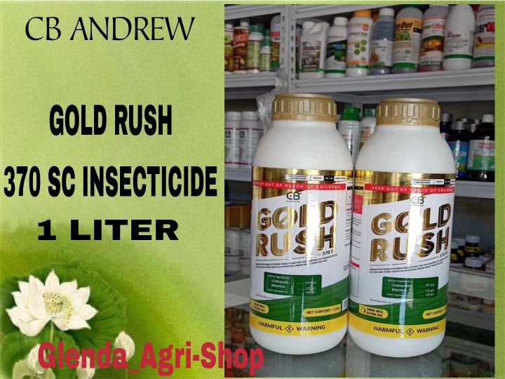 GOLD RUSH 370 SC INSECTICIDE (1 LITER) BY: CB ANDREW | Lazada PH