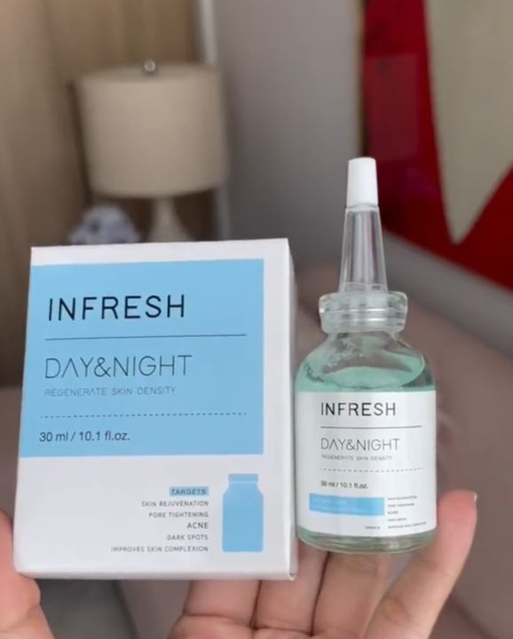 infresh serum เซรั่มลดหลุมสิว 1ขวด 30ml | Lazada.co.th