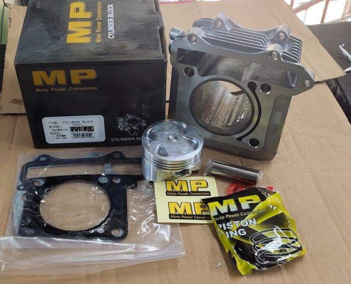 MP CYLINDER BLOCK SET 66MM AND 68MM STEELBORE RAIDER 150 CARB | Lazada PH