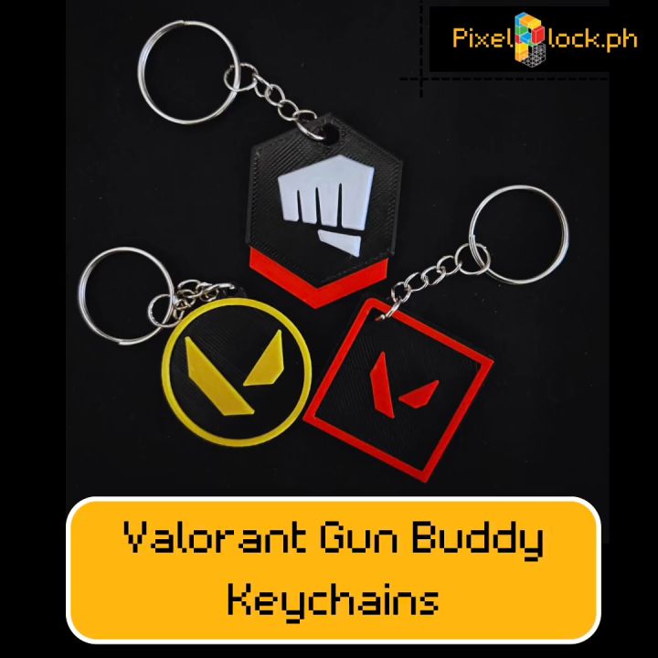 Valorant Logo Coin Riot Buddy Keychain Key Chain Accessory | Lazada PH