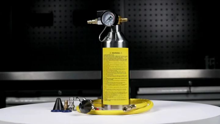 Wankeer AC Flush Kit, Car Air Conditioner System Clean Canister ...