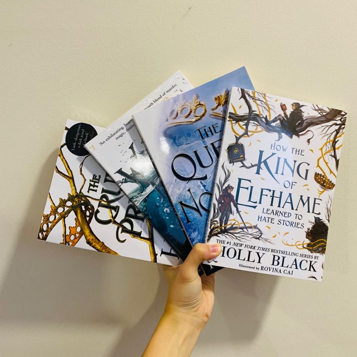 Holly Black Series Four books【KL READY STOCK】The Queen of Nothing The Wicked King The Cruel ...